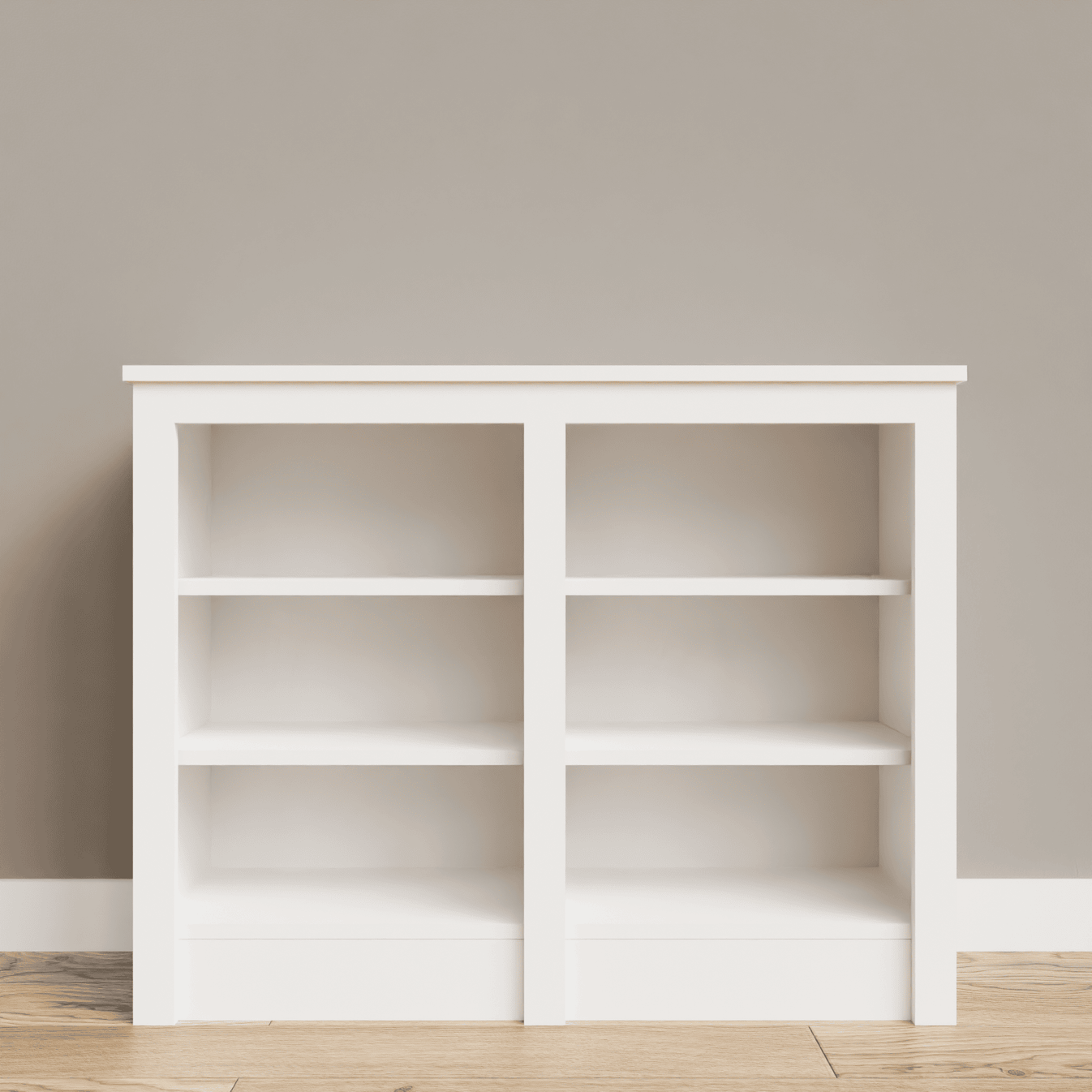 The Cabinet Shop | Customisable Double Bookcase
